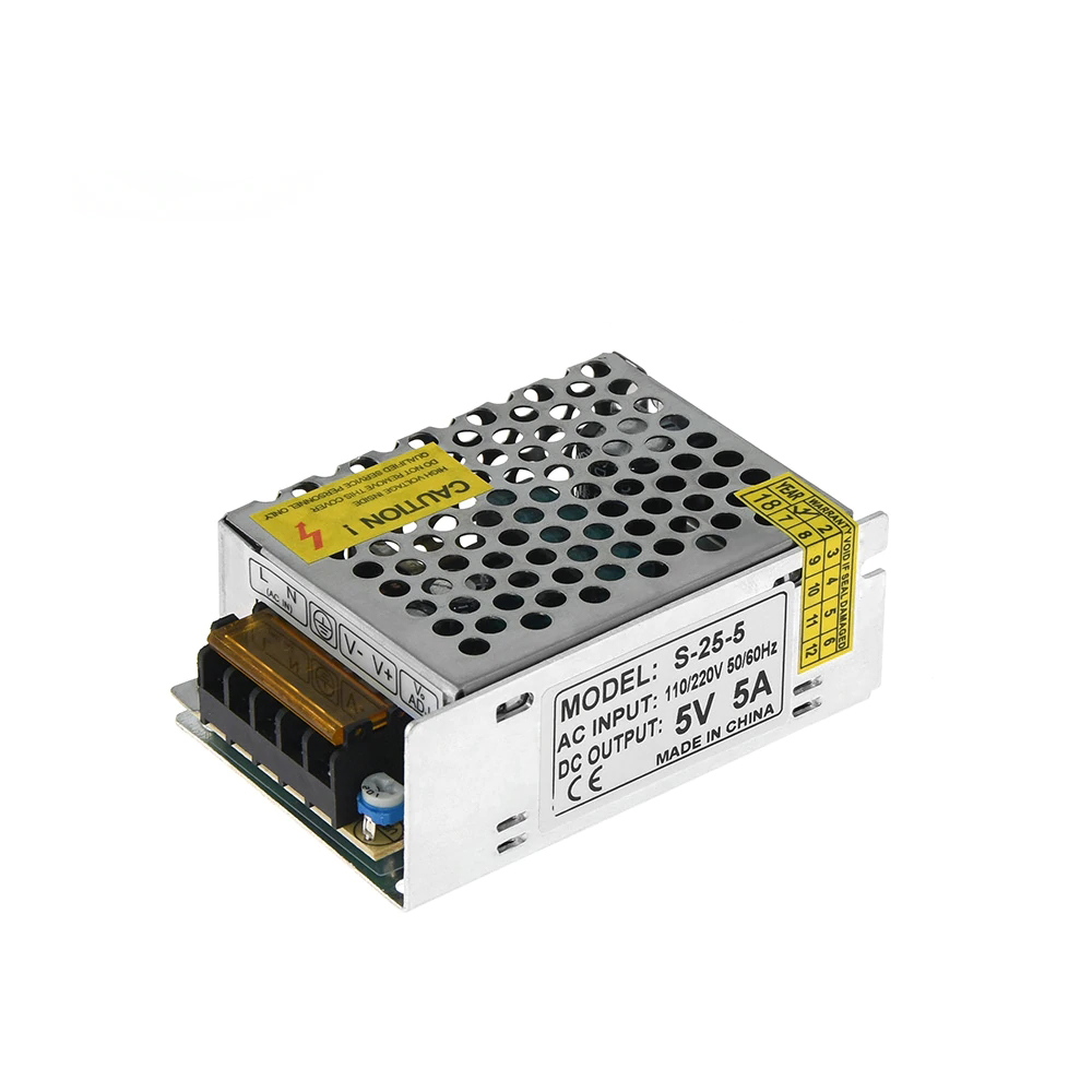 5V Metal Case Power Supply (5A) – Wholesale | Digitalelectronics.lk