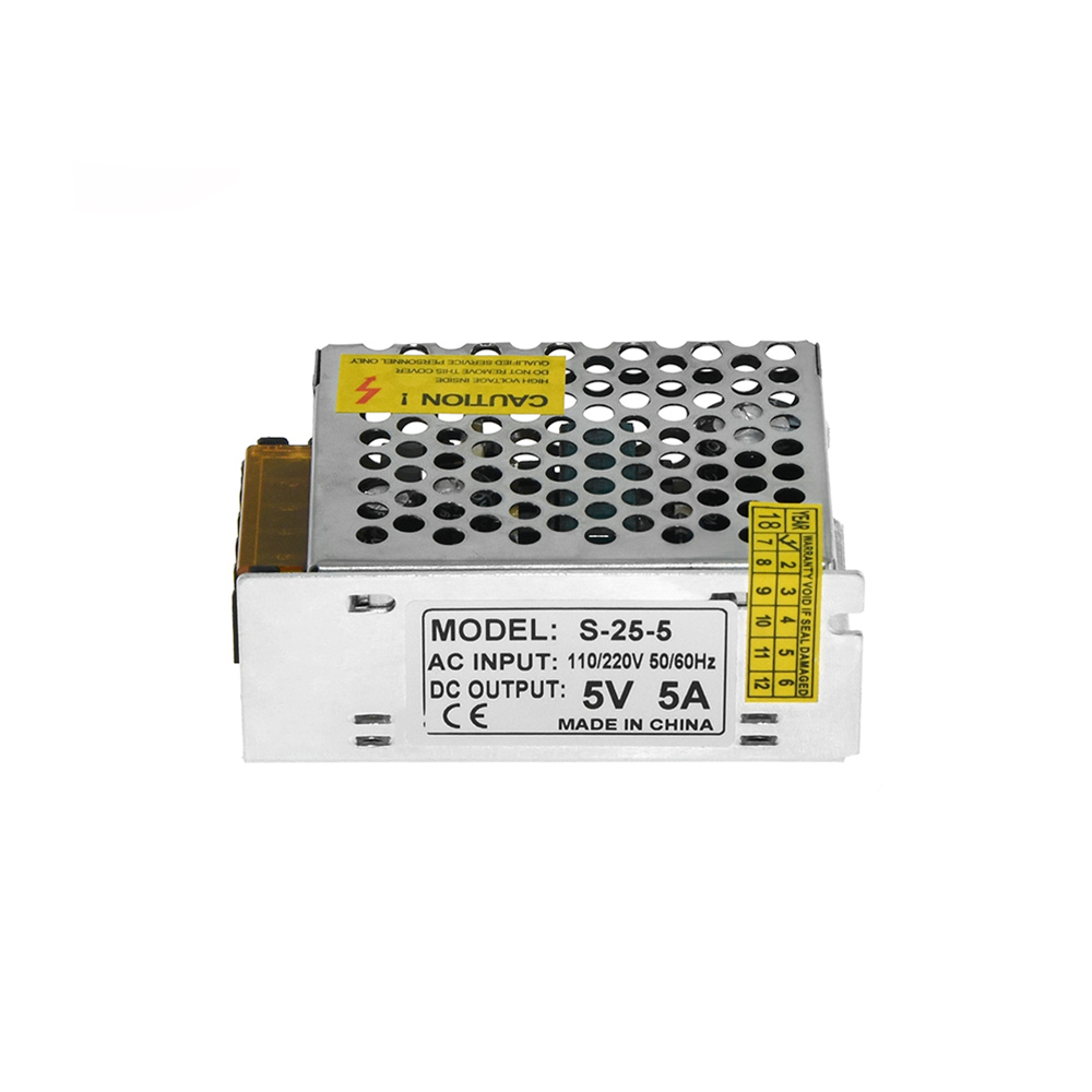 5V Metal Case Power Supply (5A) – Wholesale | Digitalelectronics.lk