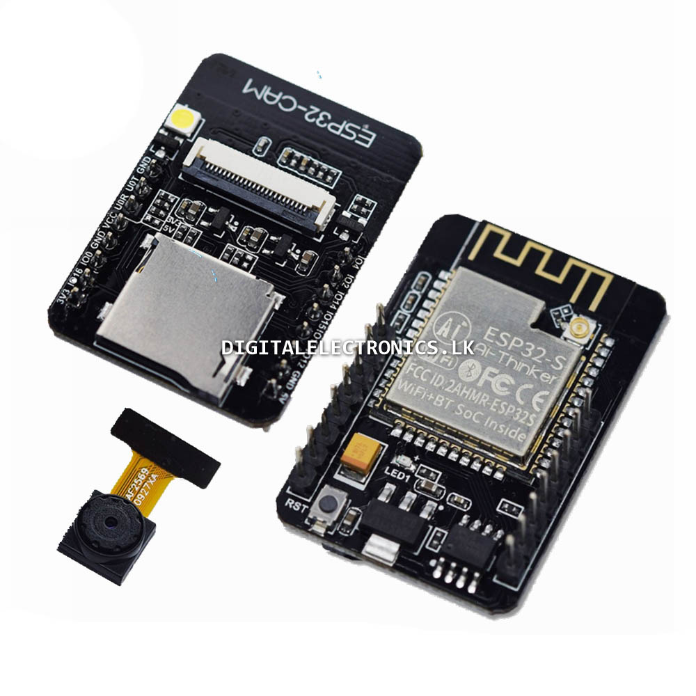 ESP32-CAM Module – Wholesale | Digitalelectronics.lk