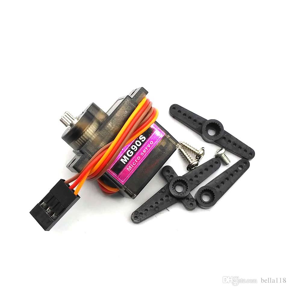 MG90S Metal Gear Micro Servo Motor – Wholesale | Digitalelectronics.lk